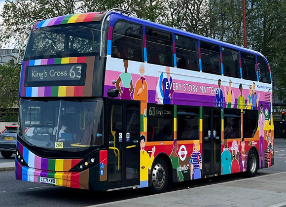 LGBTQ+ community stories told on the TfL network through shining ...
